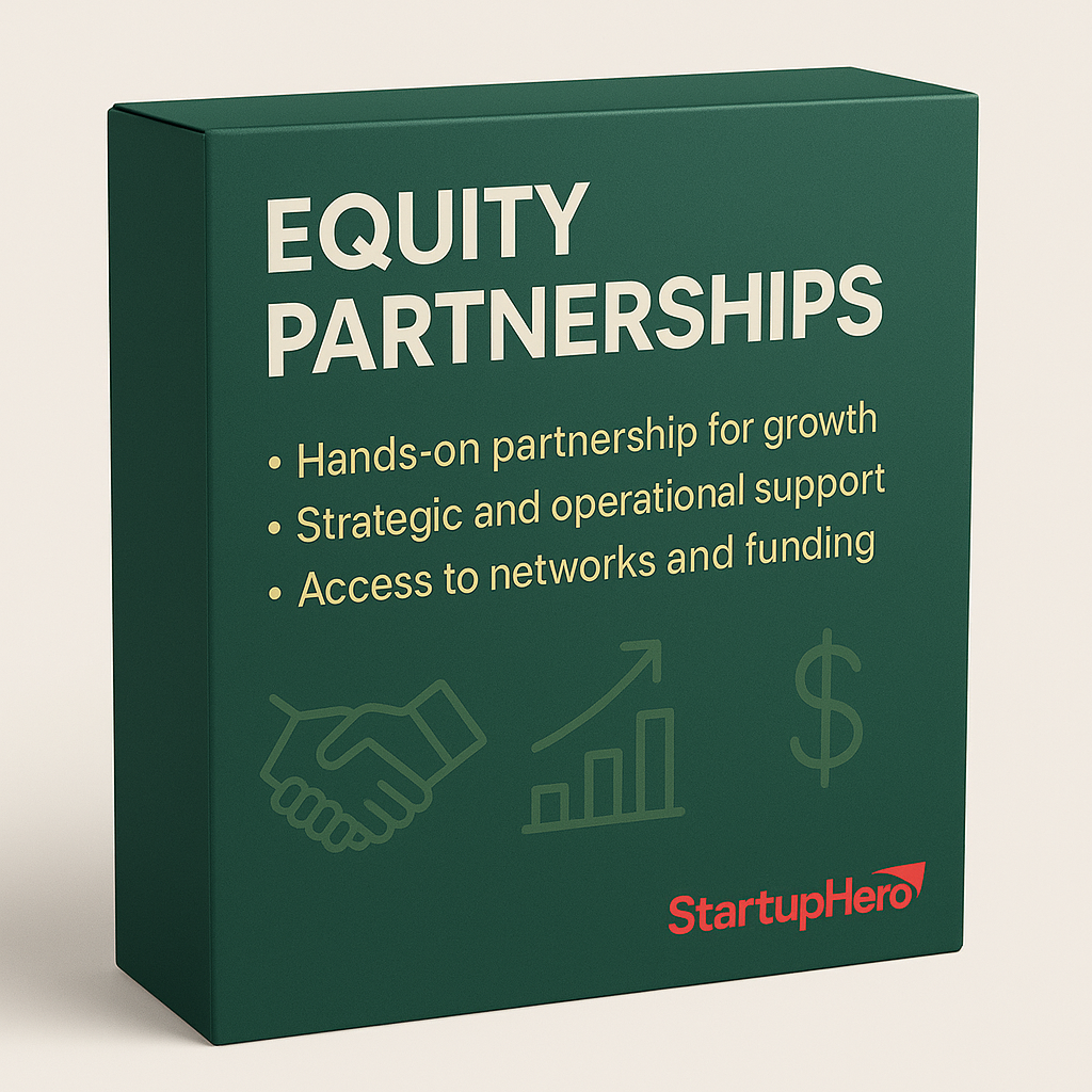 Equity Partnerships - StartupHero South Africa – Company Registration ...
